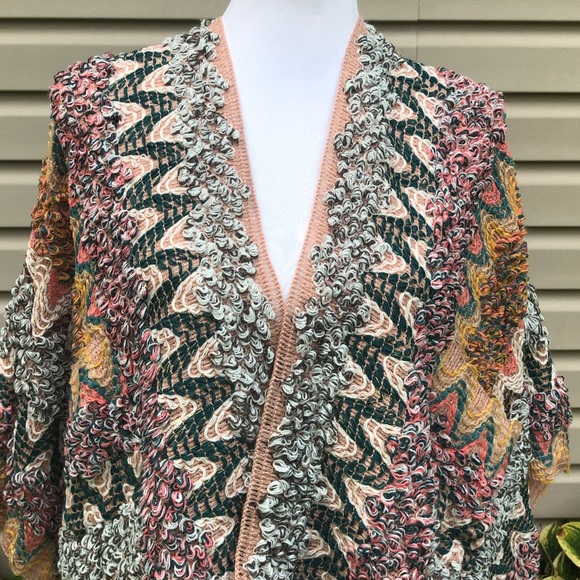 Anthropologie | Sweaters | New Anthro Akemi Kin Textured Knit Poncho ...